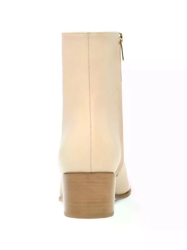 GIANVITO ROSSI Spencer Leather Ankle Boots