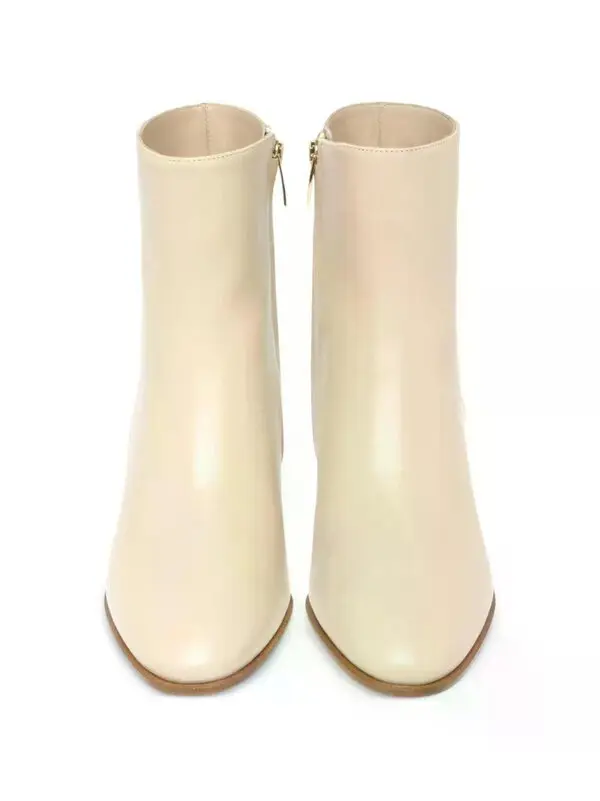 GIANVITO ROSSI Spencer Leather Ankle Boots