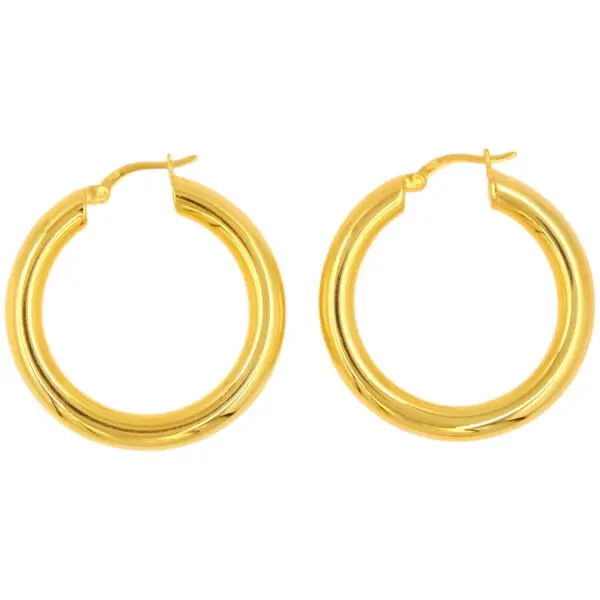 1610ISTANBUL Hoop Earrings - Gold