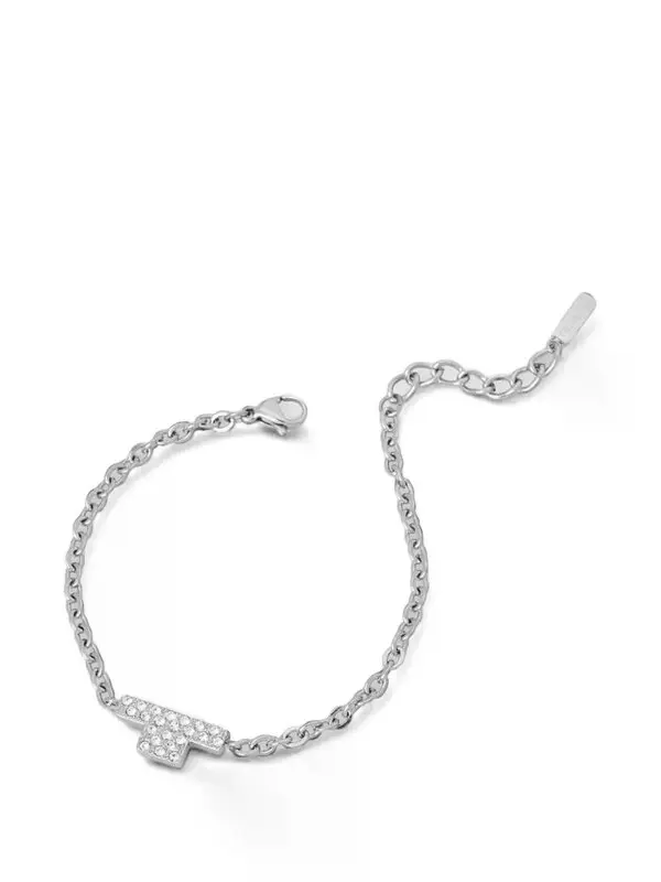 TRUSSARDI Pavé Logo Bracelet