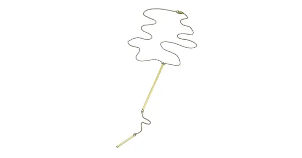 Jennifer Zeuner Jewelry Paloma Lariat Necklace In Gold Vermeil - One-color