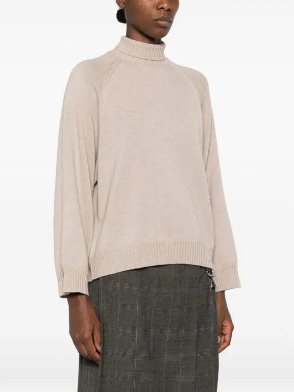 Brunello Cucinelli Cashmere Turtle-neck Sweater