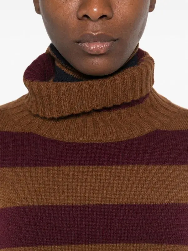 BEYOU Cashmere Turtle-neck Sweater