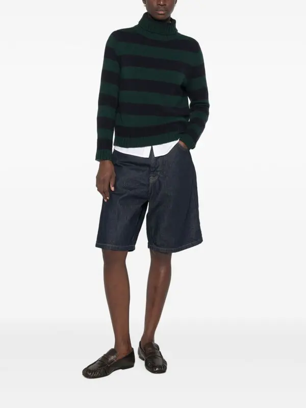 BEYOU Cashmere Turtle-neck Sweater