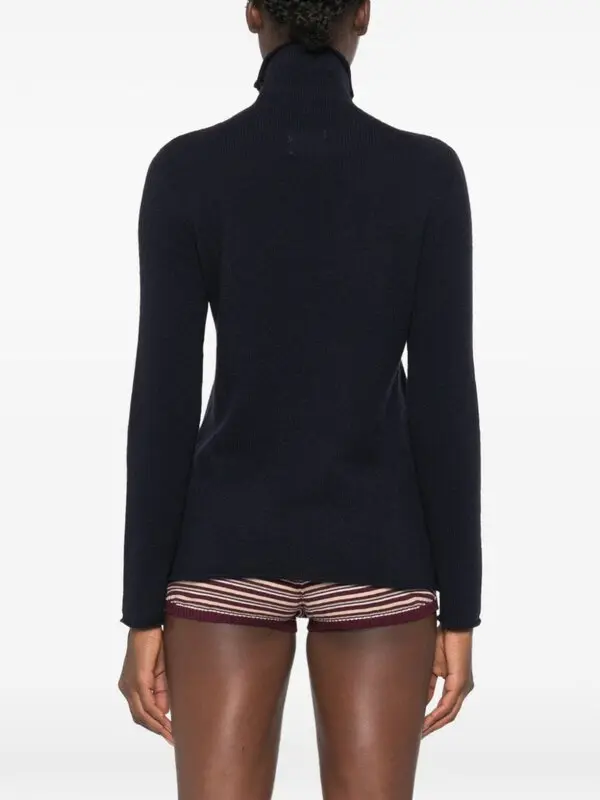 BEYOU Cashmere Turtle-neck Sweater