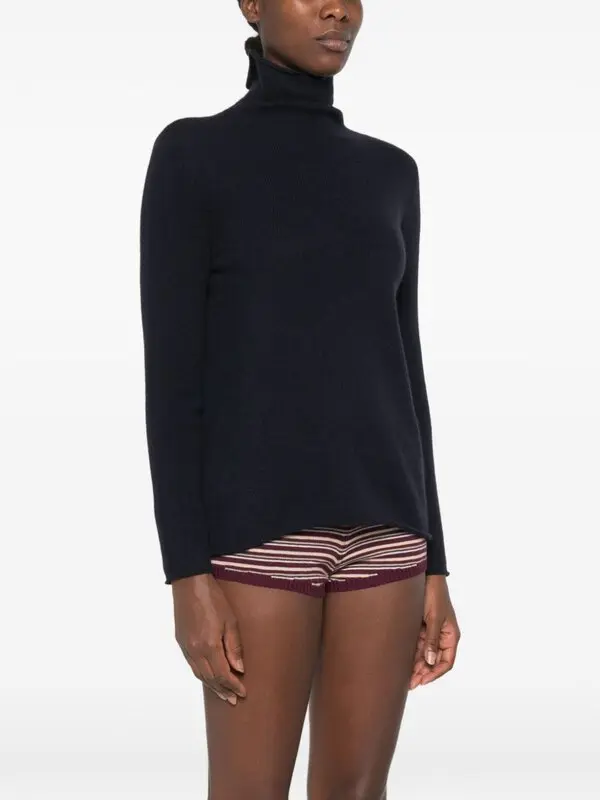 BEYOU Cashmere Turtle-neck Sweater