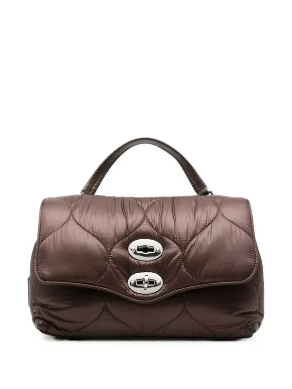 ZANELLATO Postina Lunaria Small Quilted Leather Handbag