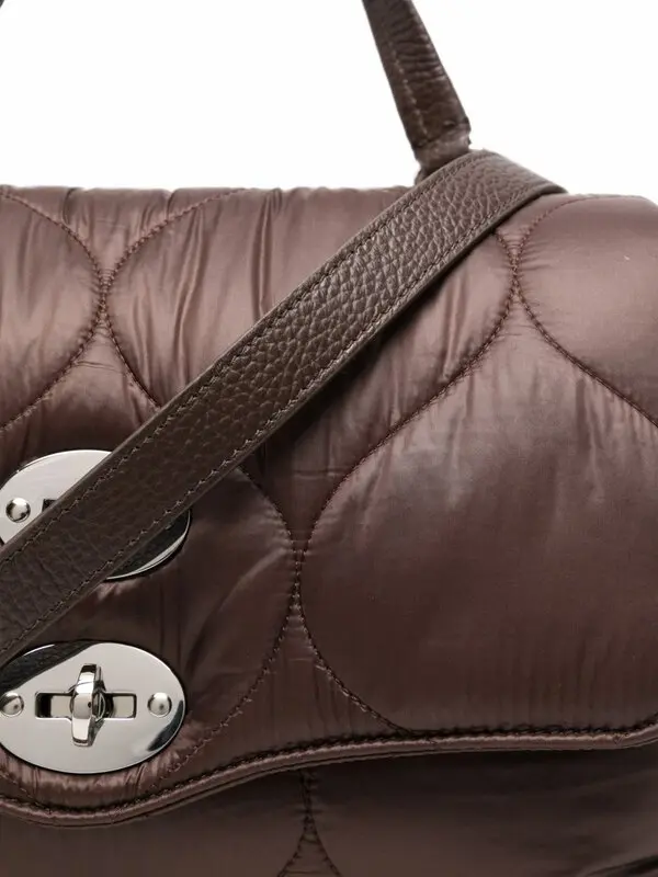 ZANELLATO Postina Lunaria Small Quilted Leather Handbag