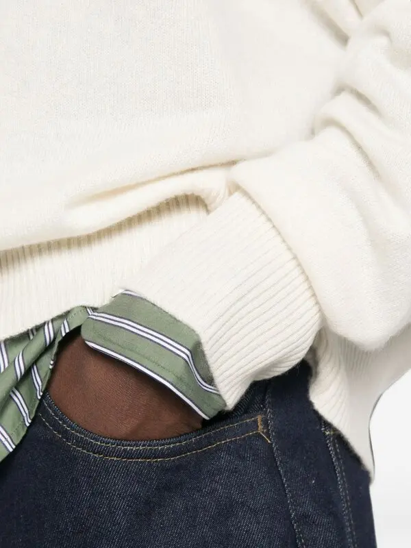 BEYOU Cashmere Crewneck Sweater