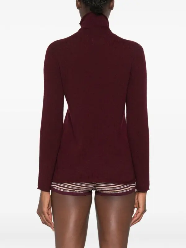 BEYOU Cashmere Turtle-neck Sweater