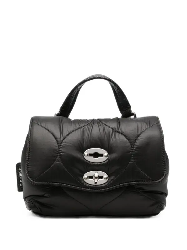 ZANELLATO Postina Lunaria Baby Leather Handbag
