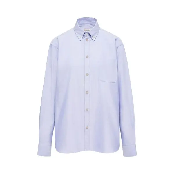 Moncler Oxford Shirt - Blue