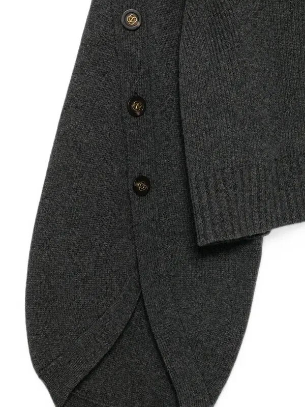 Zimmermann Valiant Wool Jumper With Button Detail