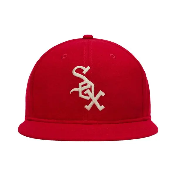 Fear Of God Chicago White Sox Wool Retro Crown 59fifty Fitted Cap - Red
