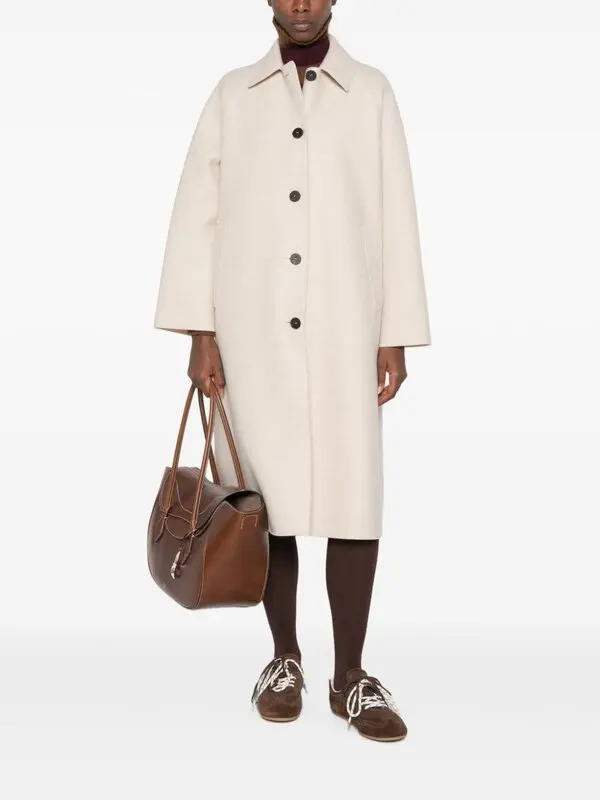 Harris Wharf London Wool Long Coat