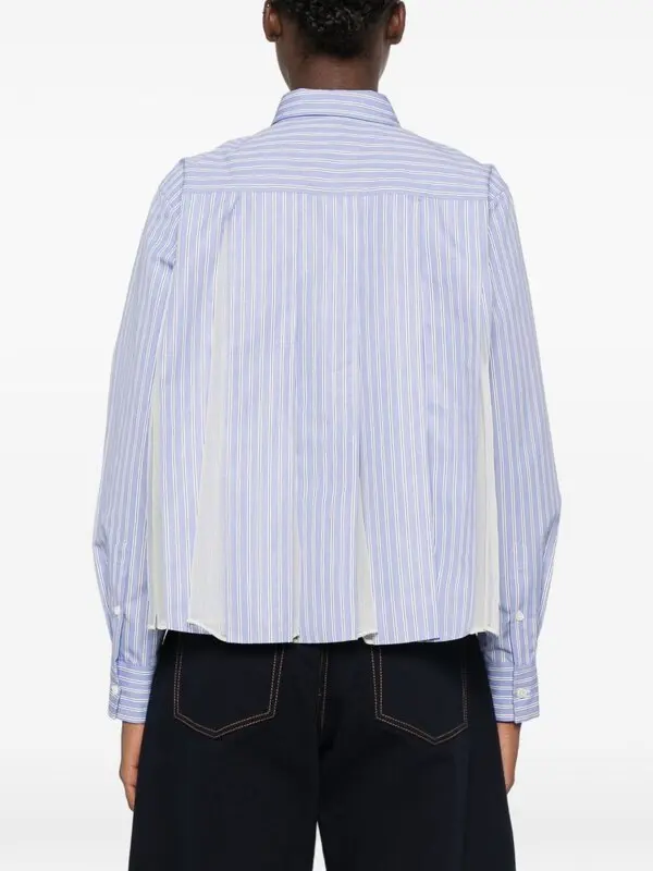 Sacai Striped Cotton Shirt