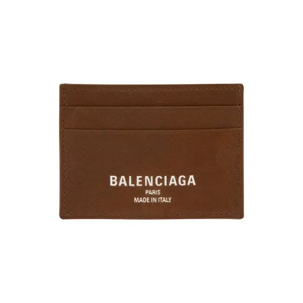 Balenciaga Credit Card Holder 'caramel