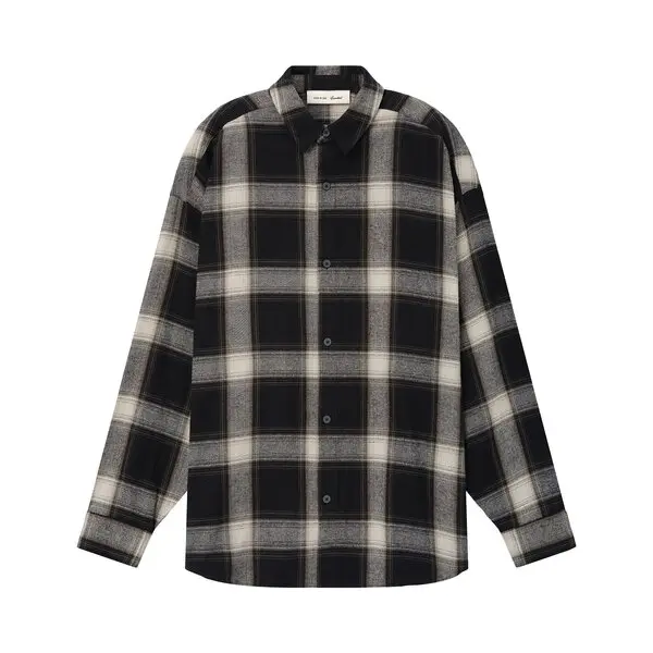 Fear Of God Plaid Flannel Button-up Shirt