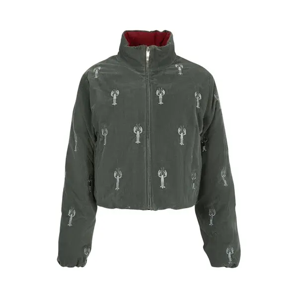 Thom Browne Down Cropped Reversible Jacket