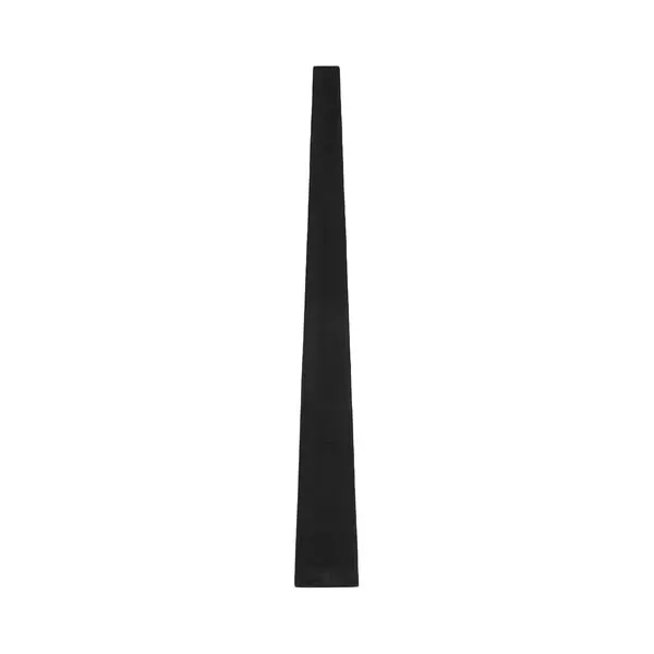 Celine Square-end Neck Tie - Black