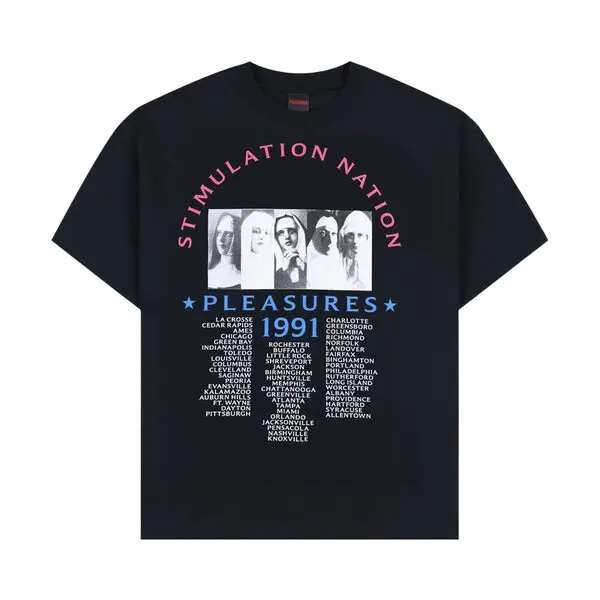 PLEASURES Stimulation Nation Graphic Tee