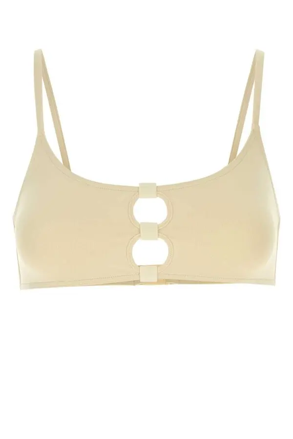 ERES Bloom Bikini Top - White