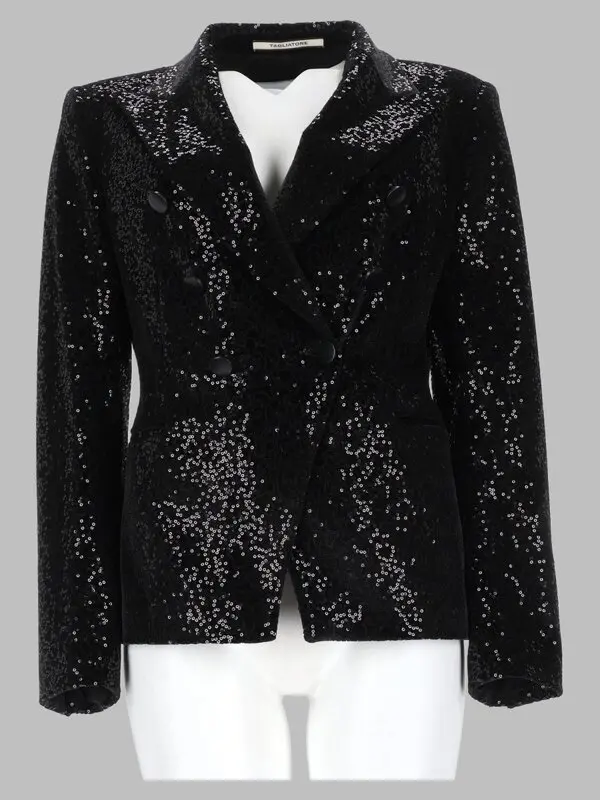 Tagliatore Sequin-embellished Blazer
