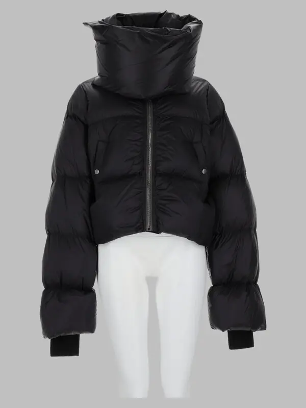 Rick Owens Padded Oversized Cropped Puffer Jacket