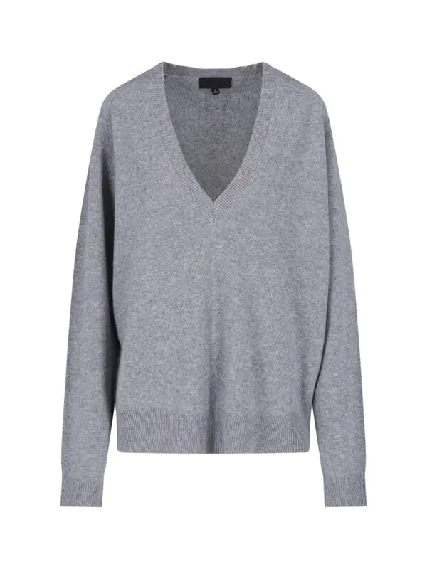 NILI LOTAN Cashmere V-neck Sweater
