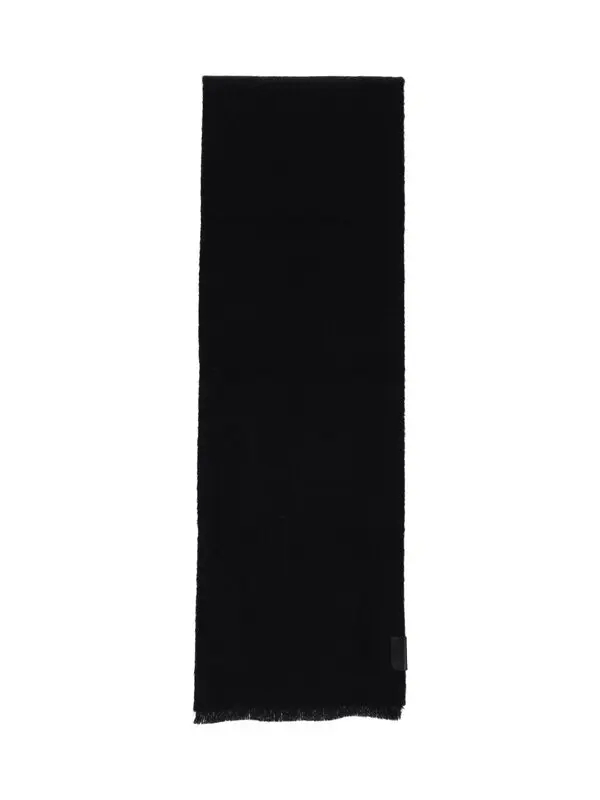 LEMAIRE Oversized Alpaca-blend Scarf - Black