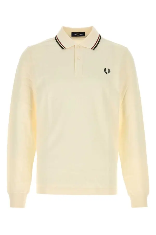 Fred Perry Style Piqué Polo Shirt For