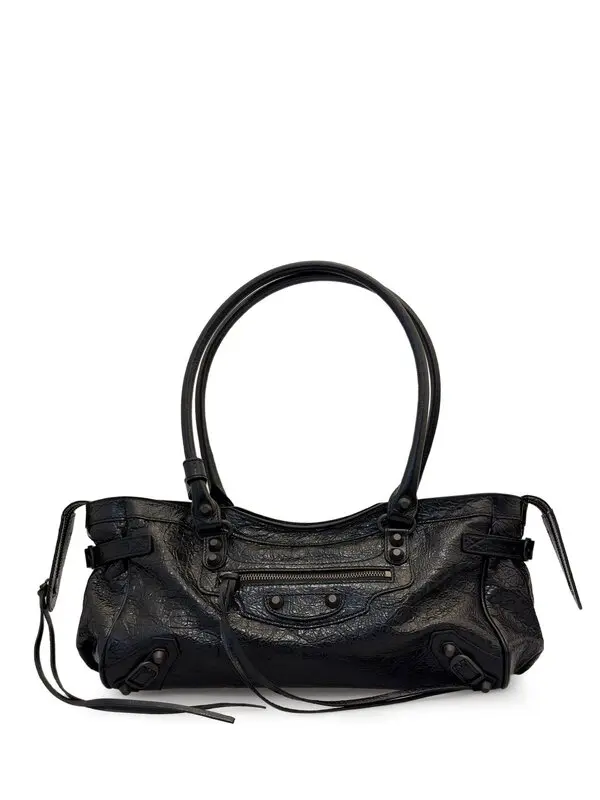 Balenciaga West-style Tote Bag - Black