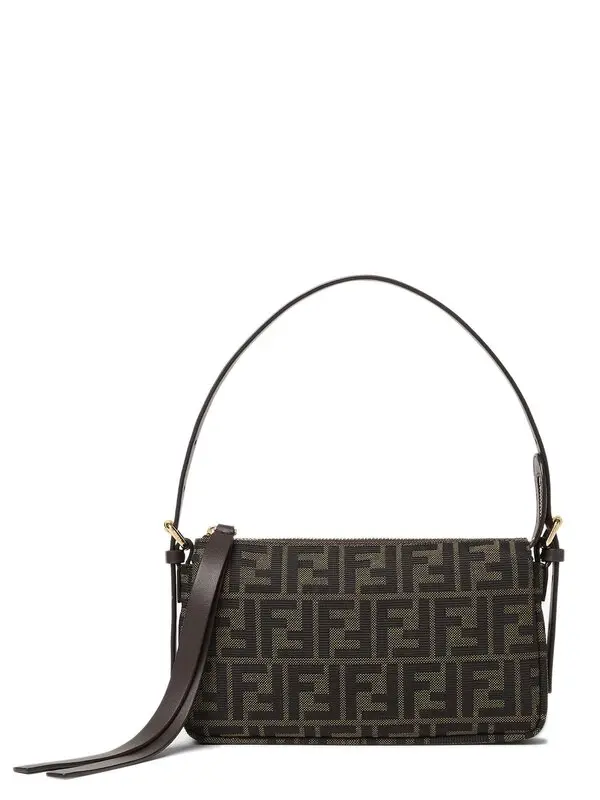 Fendi Small Jacquard Baguette Bag - Tabmoroebn