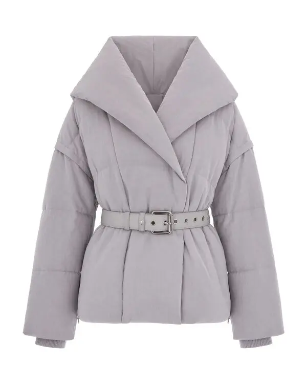 Patrizia Pepe Belted Puffer Coat