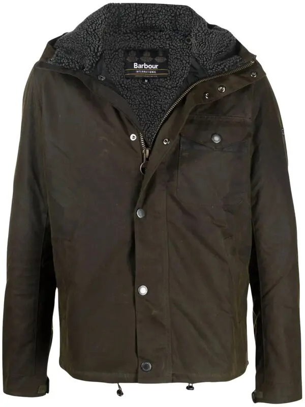 BARBOUR INTERNATIONAL Cotton International Jacket - Brown