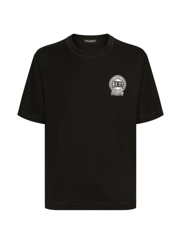 Dolce & Gabbana Essential Logo T-shirt - Black
