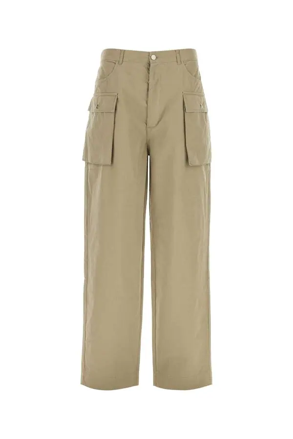 Gimaguas Cotton Cargo Pants With Utility Pockets