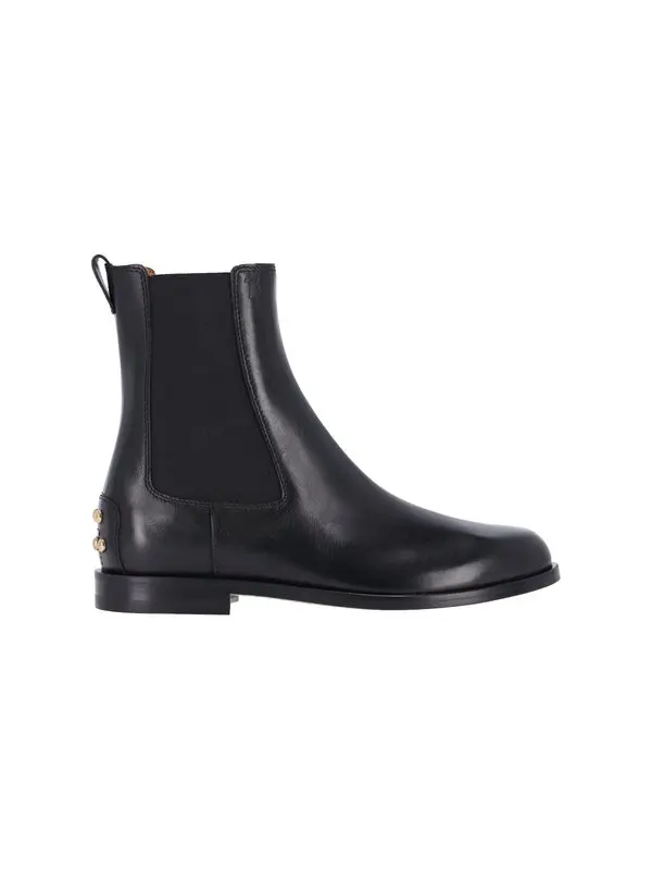 TOD`S Leather Chelsea Ankle Boots