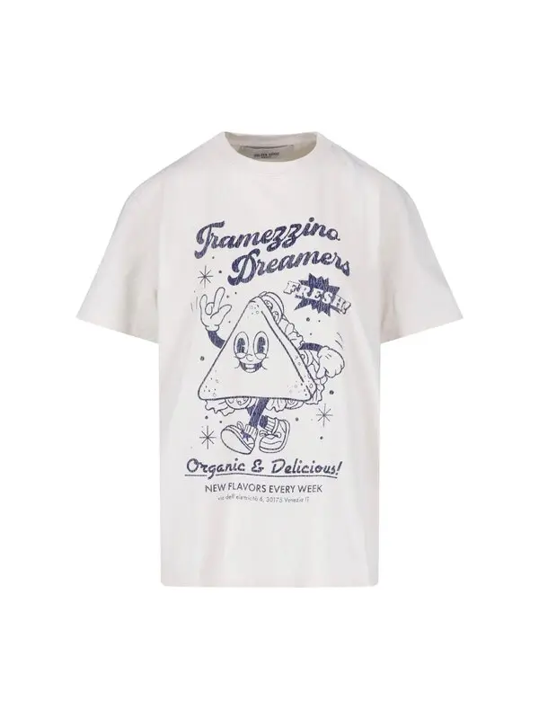 GOLDEN GOOSE Graphic Cotton T-shirt