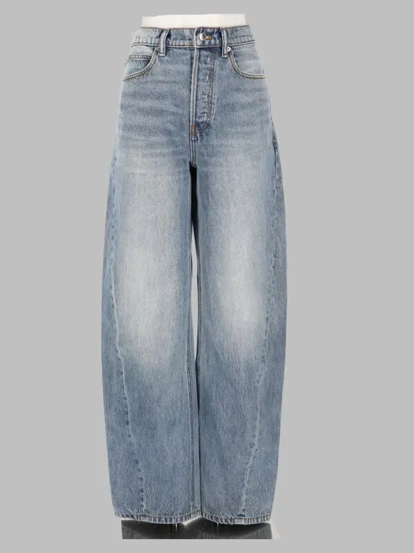 Alexander Wang High-rise Wide-leg Jeans