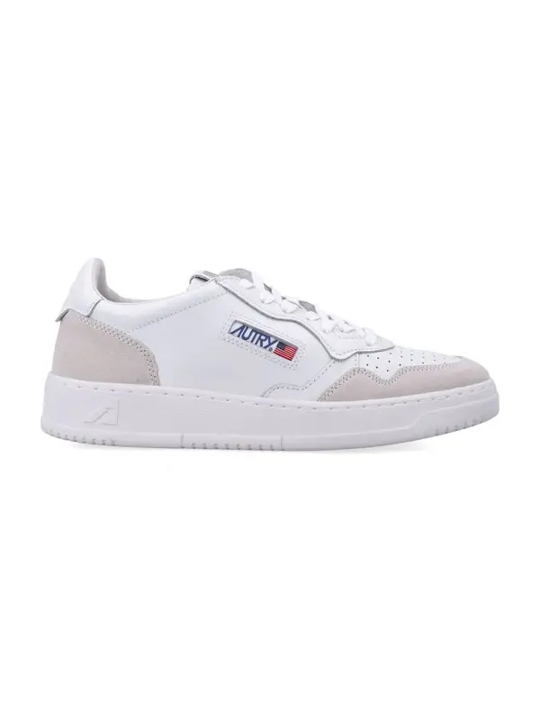 AUTRY Medalist Leather And Suede Sneaker