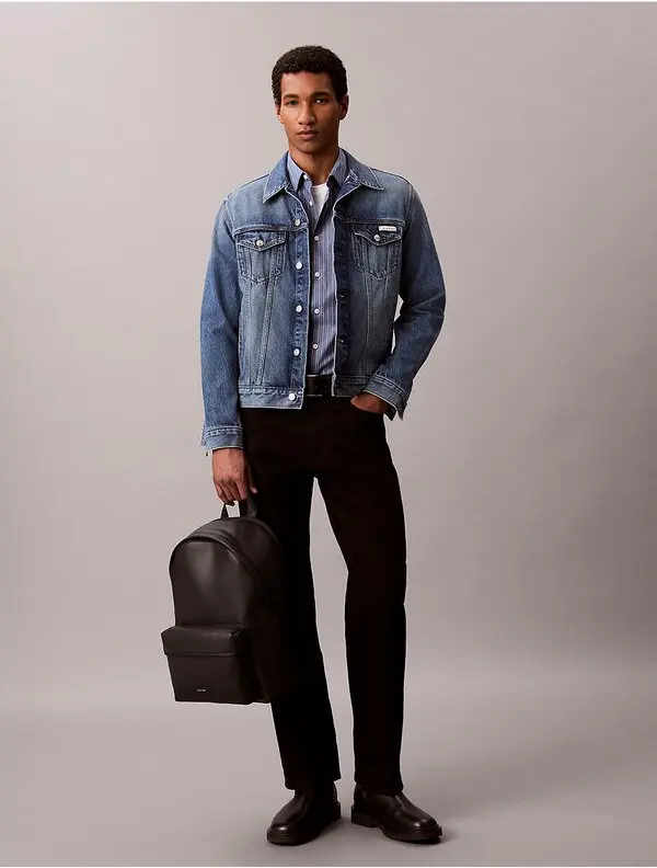 Calvin Klein Pebble Round Backpack