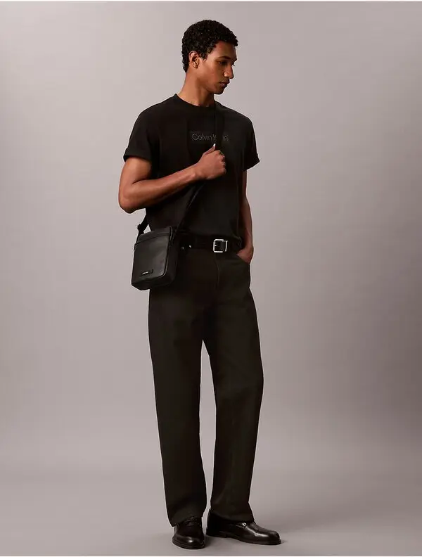 Calvin Klein Pebble Reporter Bag