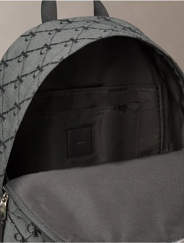 Calvin Klein Monogram Jacquard Backpack