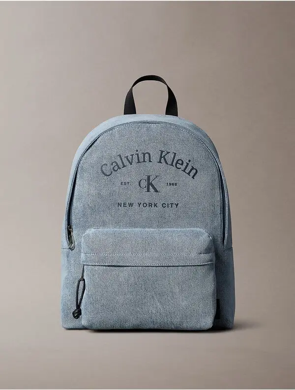 Calvin Klein Arch Logo Round Backpack