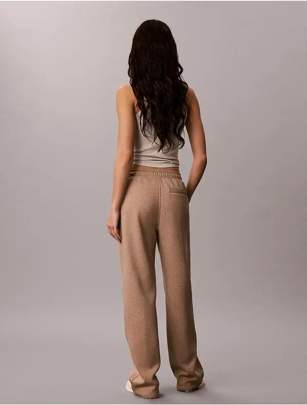Calvin Klein Logo Tape Fleece Sweatpants - Amphora