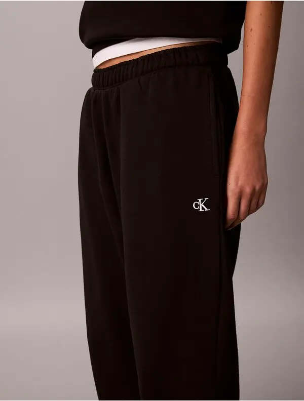 Calvin Klein Monogram Logo Joggers - Black
