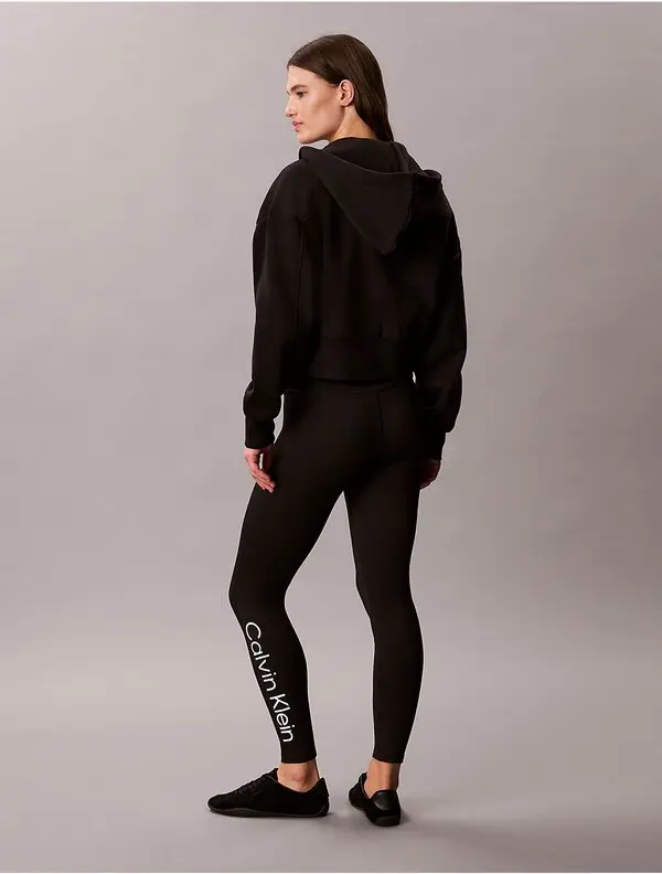 Calvin Klein Tape Fleece Hoodie - Black