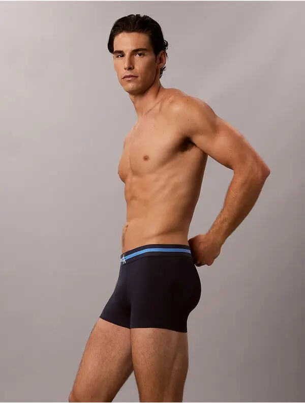 Calvin Klein Graphic Monogram Cotton Stretch 3-pack Trunk