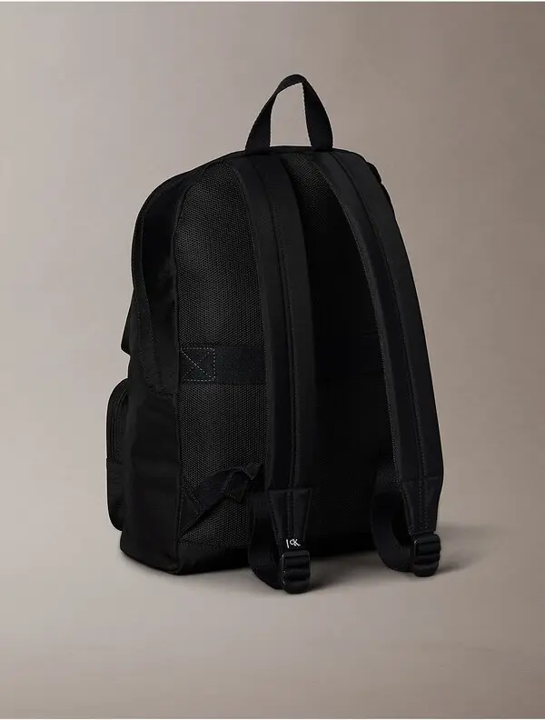 Calvin Klein Bold Monologo Double Pocket Backpack